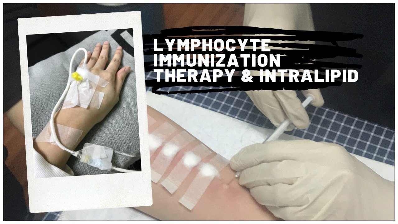 LIT (Lymphocyte Immunization Therapy) & Intralipid - YouTube