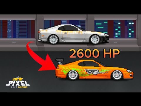 ซ่อมรถToyota Supra!!!!!! | Pixel car racer - YouTube
