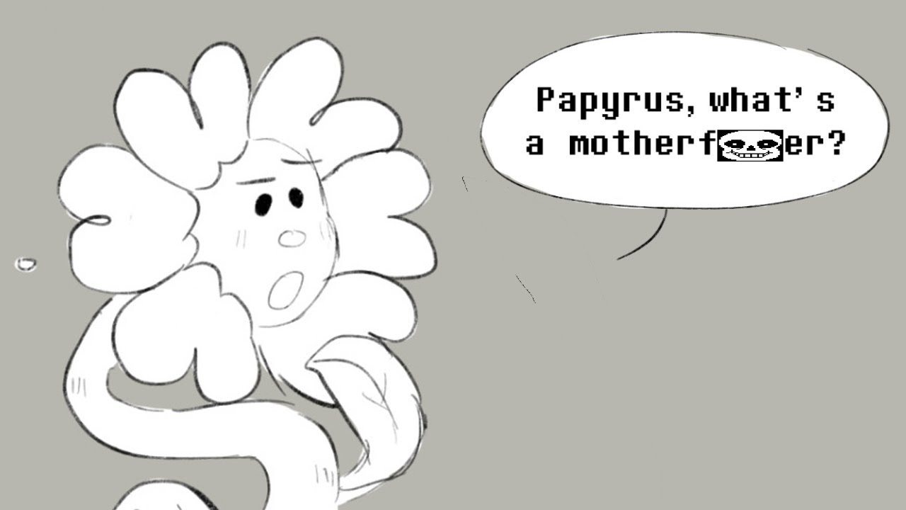 Vocab Lessons with Papyrus! (Language Warning) | Undertale Comic Dub ...