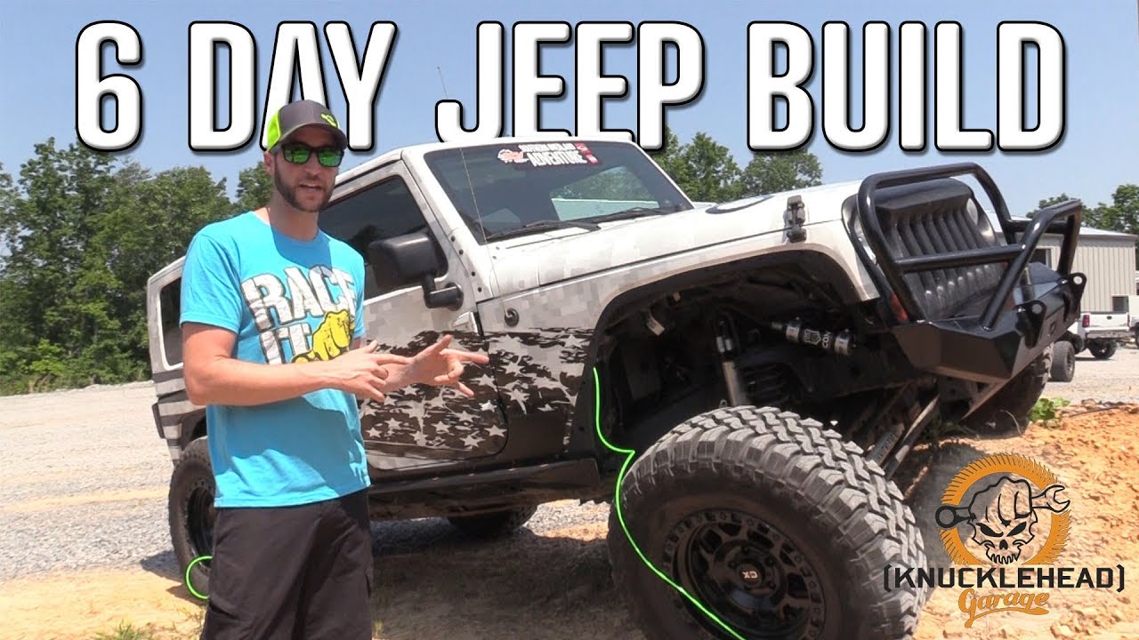 Project Mall Crawler the 6 Day Jeep JKU Build - Knucklehead Garage ...
