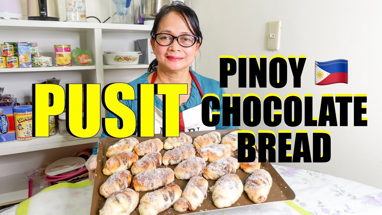 PUSIT: Pinoy Chocolate Bread! 🇵🇭 | Vlog 40 - YouTube