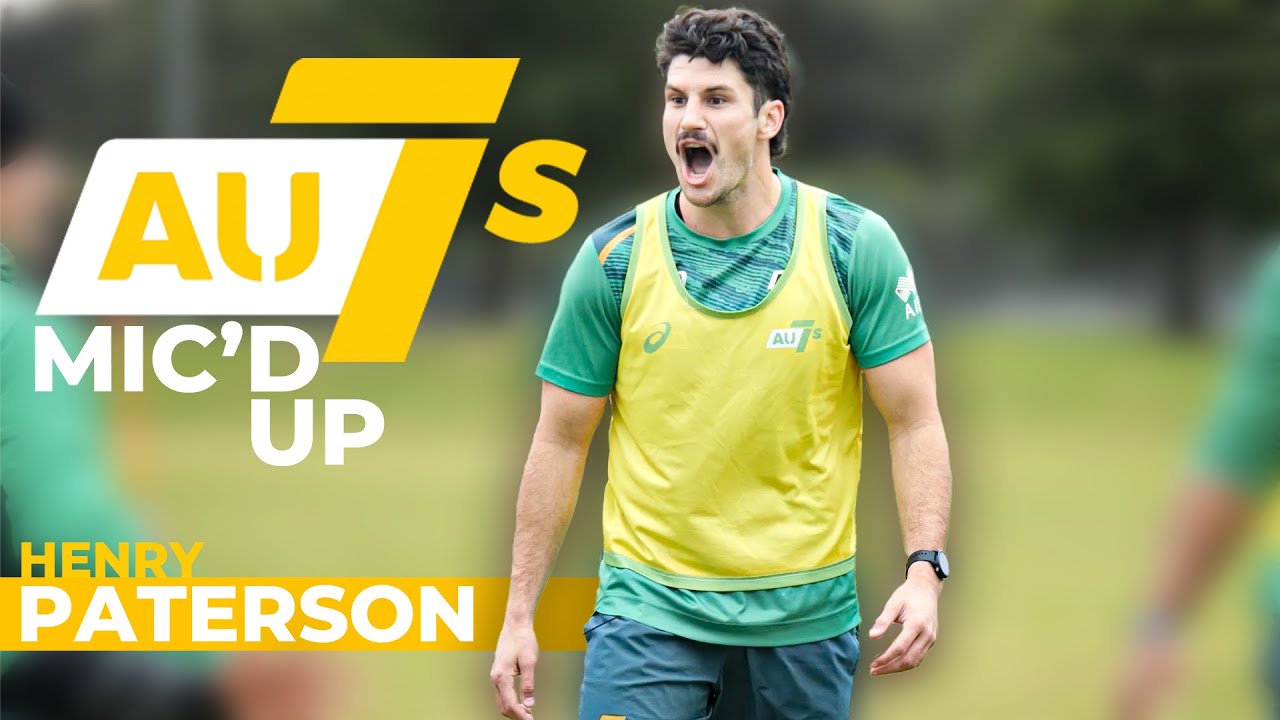 Mic'd Up with Henry Paterson | Aussie Sevens Men's - YouTube