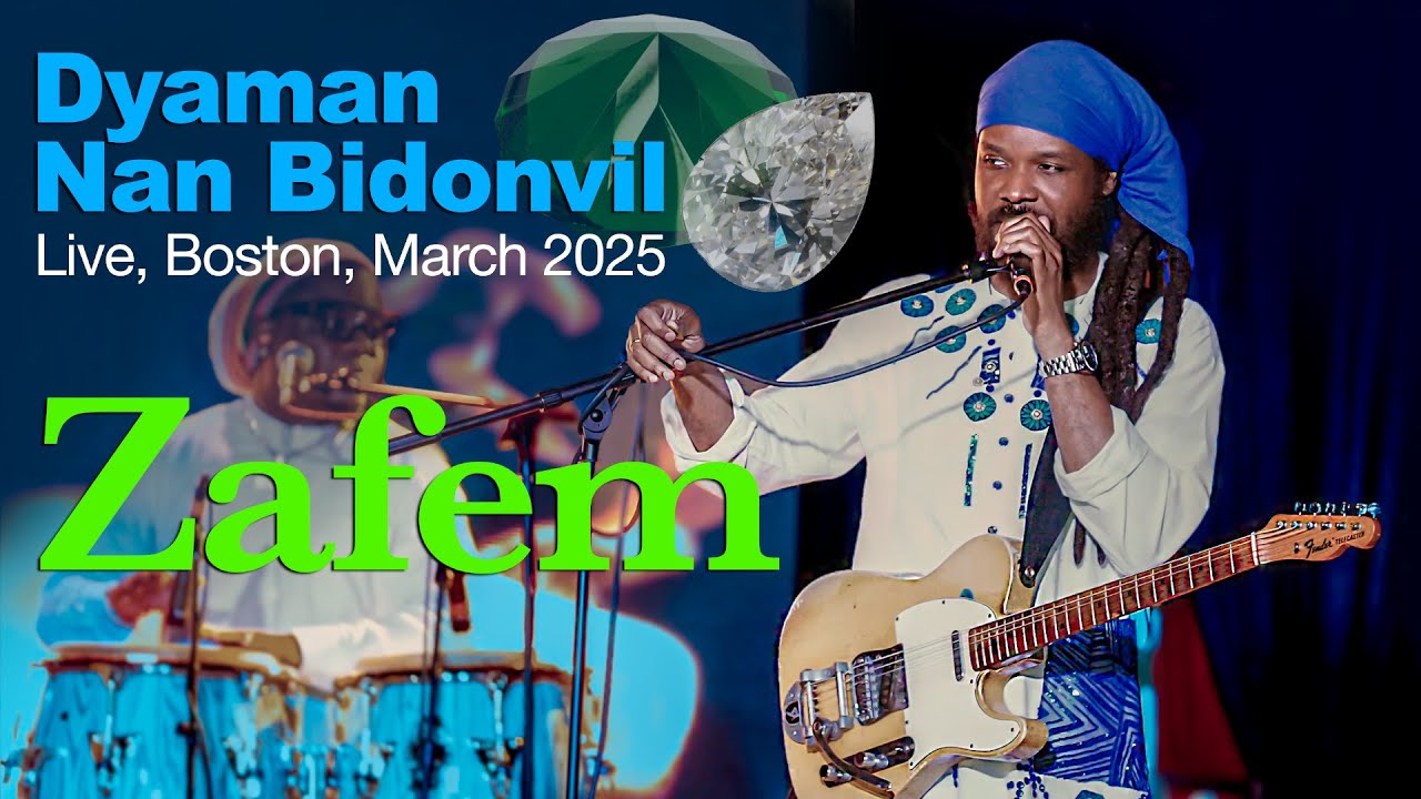 ZAFEM - Dyaman Nan Bidonvil, Live Boston, March 2025 - YouTube