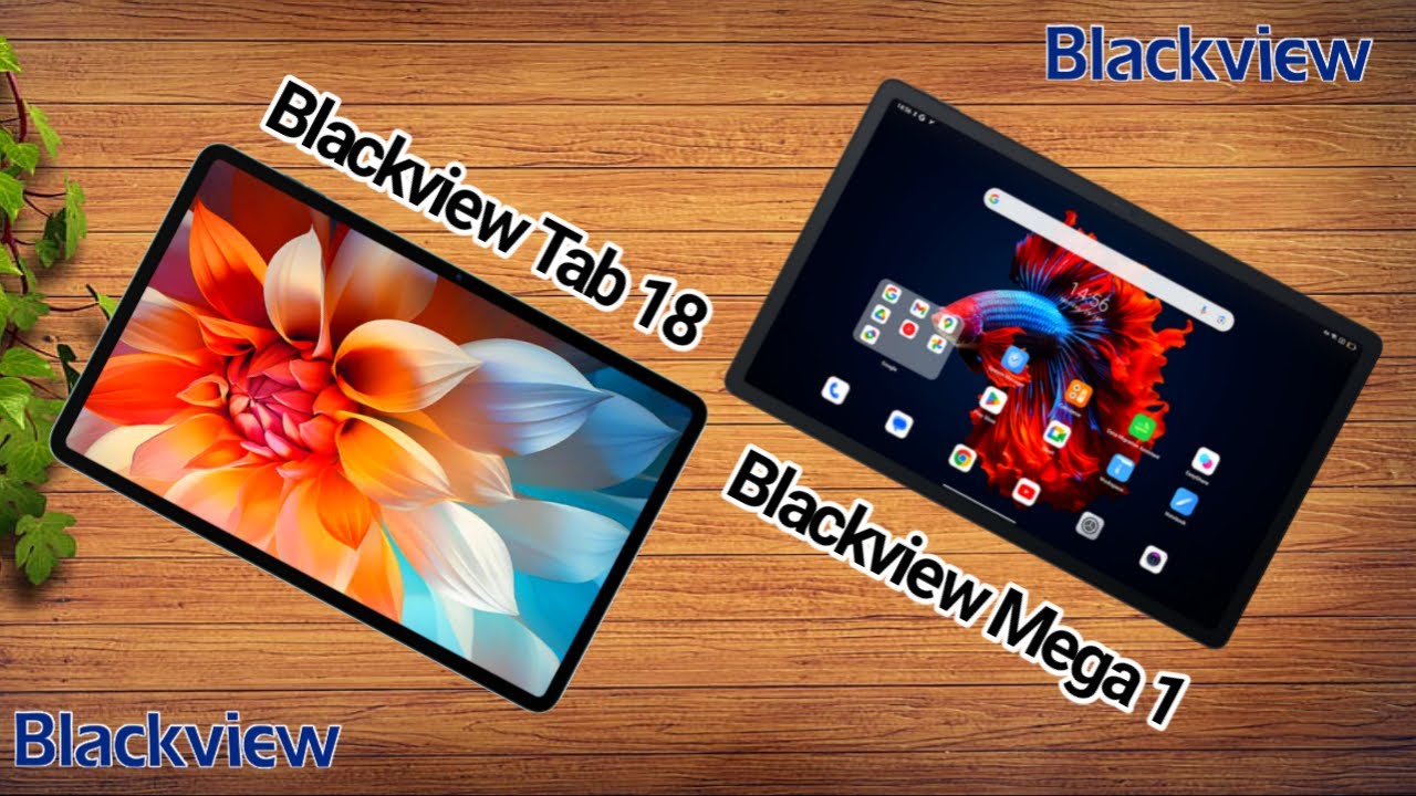 Blackview Tab 18 VS Blackview Mega 1 | 2.4K 120Hz Display - YouTube