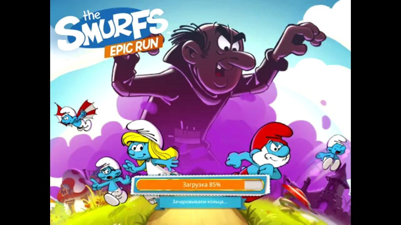 The Smurfs Epic Run - Gameplay (ios, ipad) (RUS) - YouTube