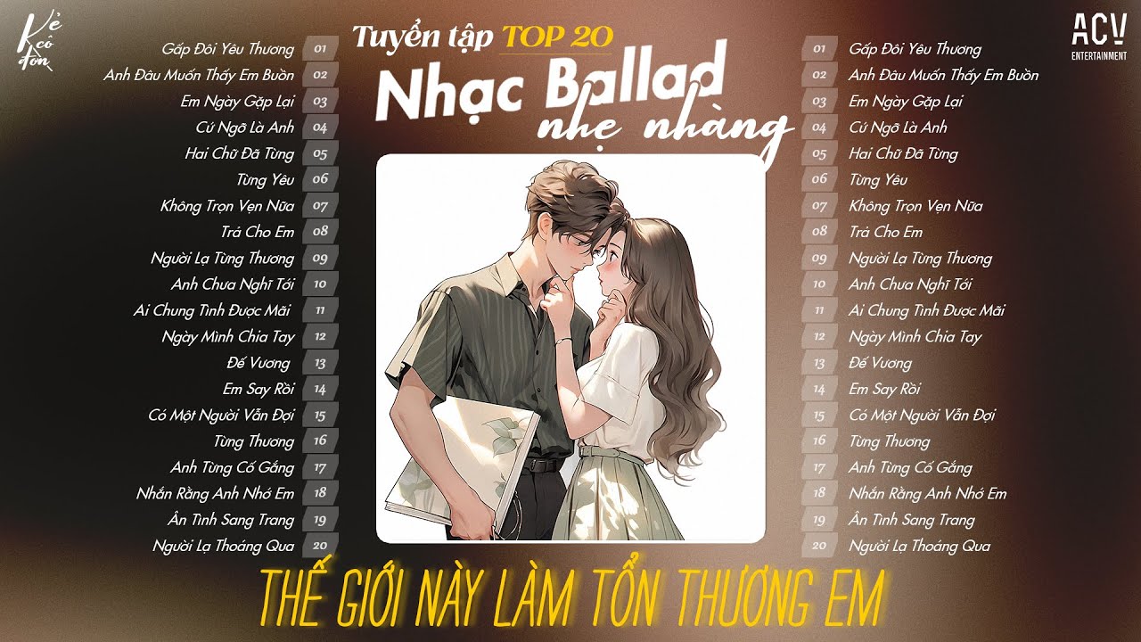 TOP 20 Bản Nhạc Trẻ Ballad Việt Buồn Hay Nhất - Nhạc Ballad Hay Nhất ...