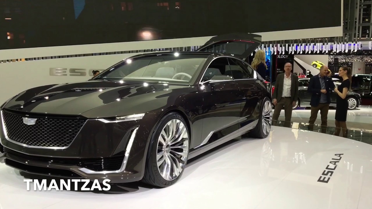 Cadillac Escala Concert Car at GIMS 2017 - YouTube