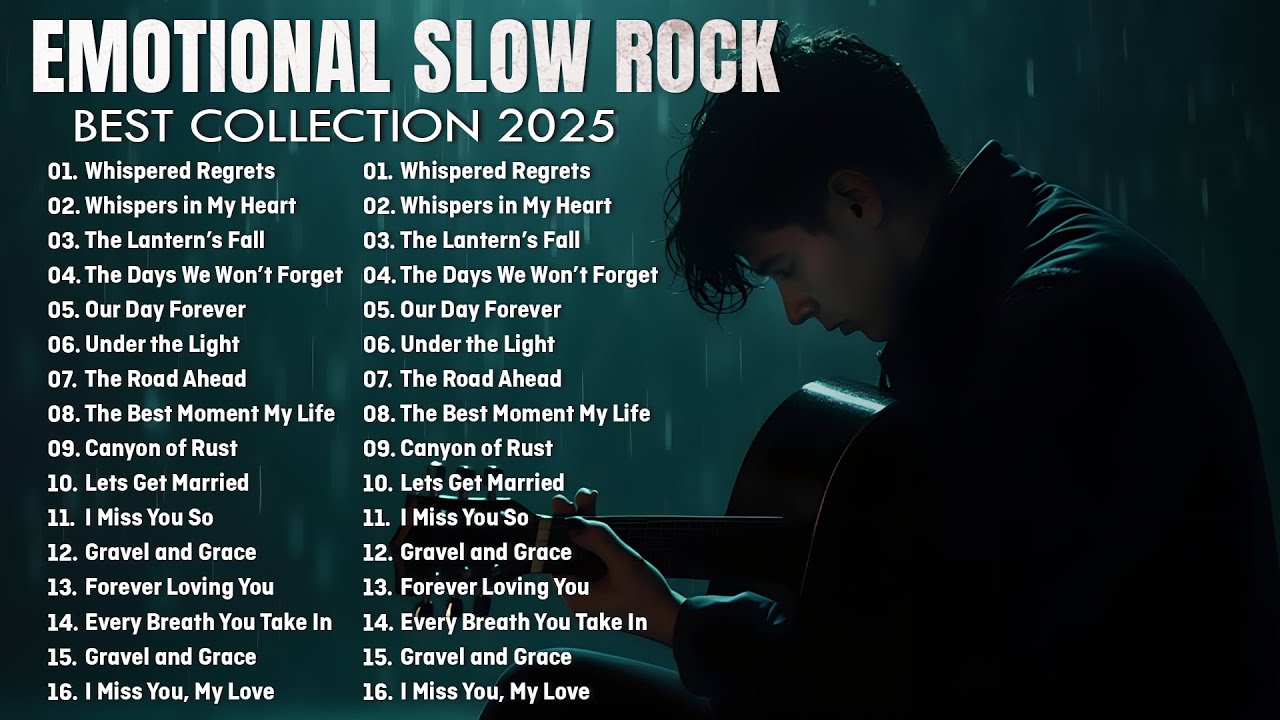 Slow Rock Legends - Greatest Hits of All Time | EMOTIONAL SAD ROCK ...