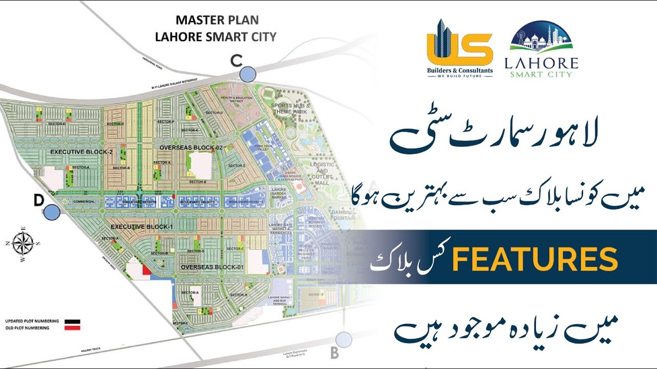 Lahore Smart City Master Plan | Which Blocks are Best? | Details ...