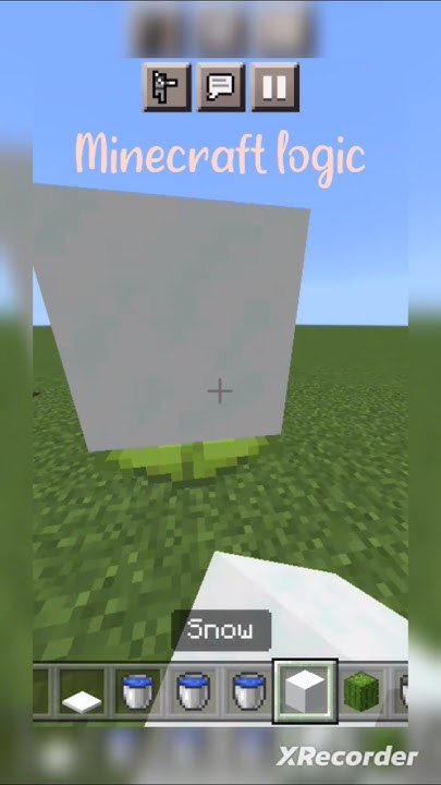 Minecraft logic #shorts - YouTube