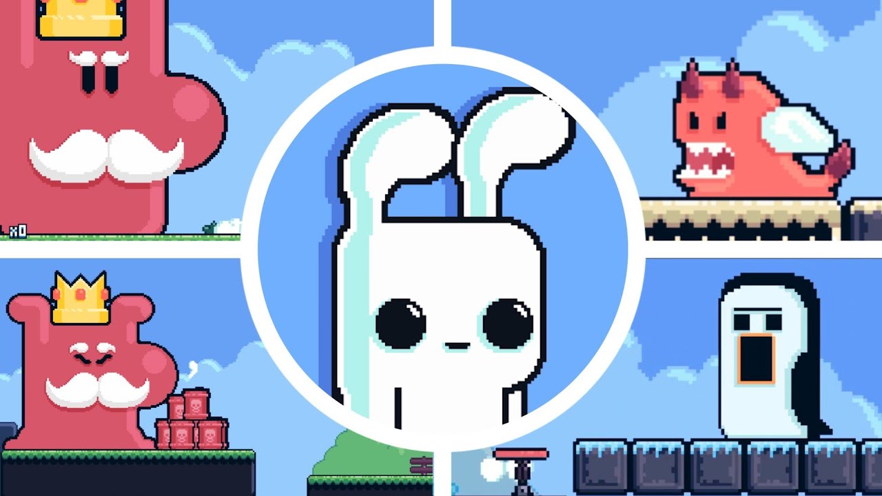 Yeah Bunny - All Bosses [No Damage] - YouTube