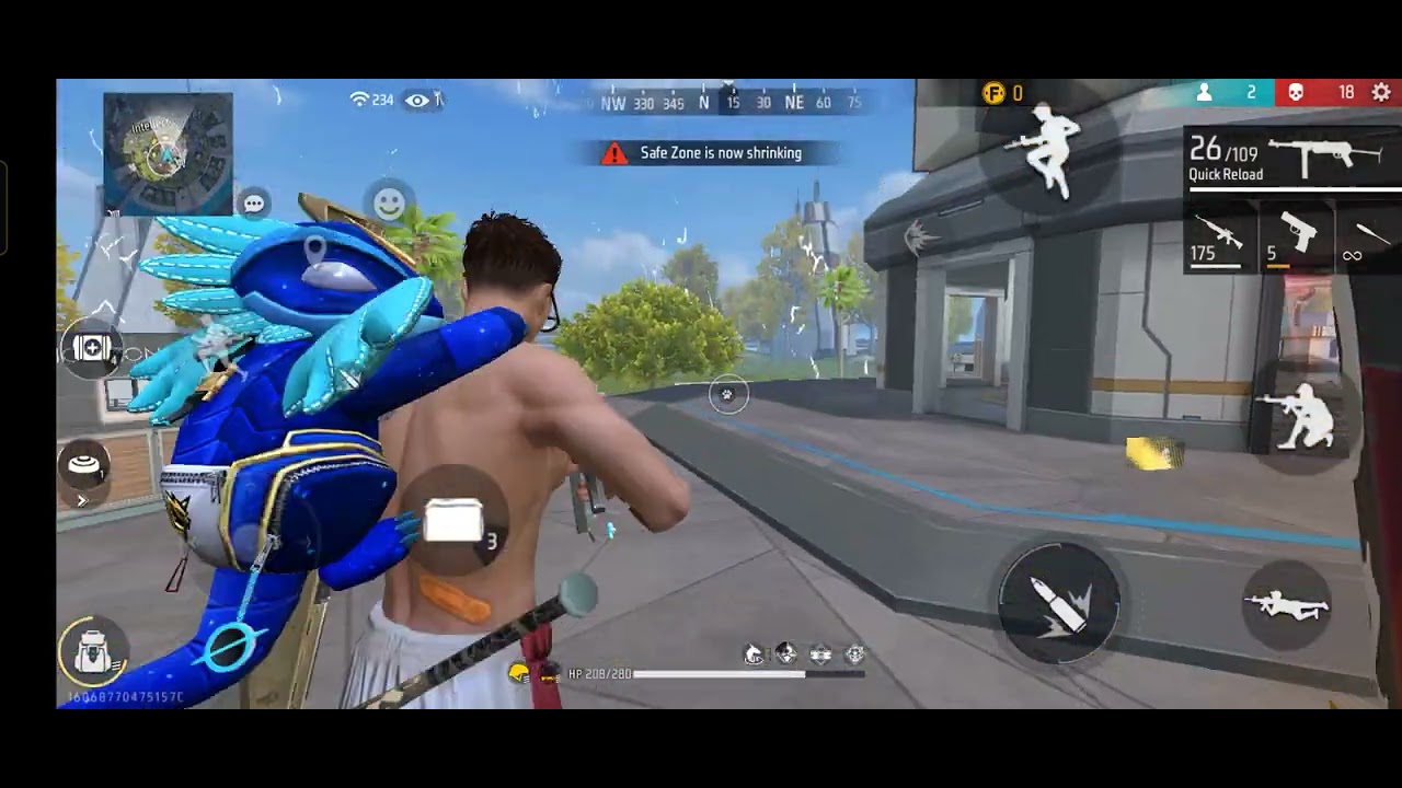 @noob_player_085 FF noob player play with (1vs1) kill only headshot 🙏😟🙏 ...