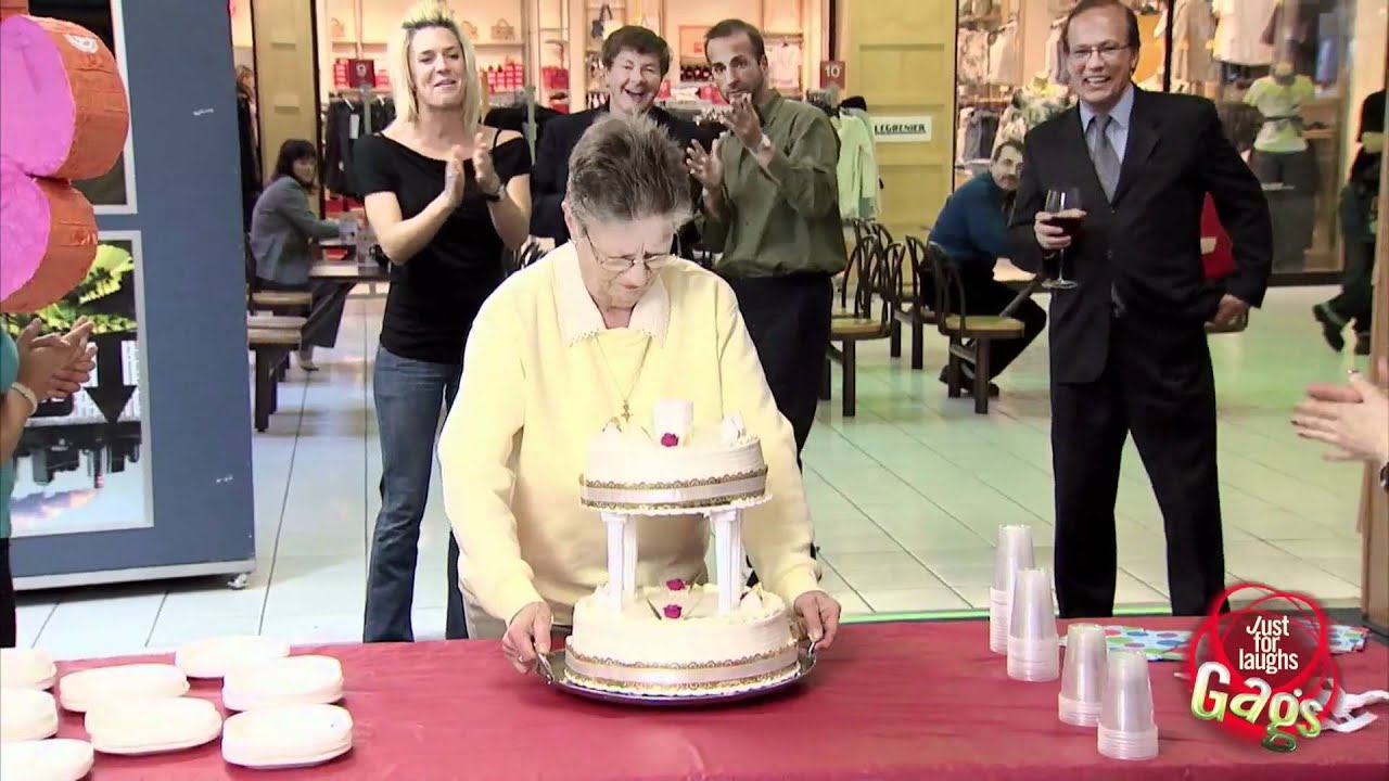 Epic Old Man - Cake Accident - YouTube