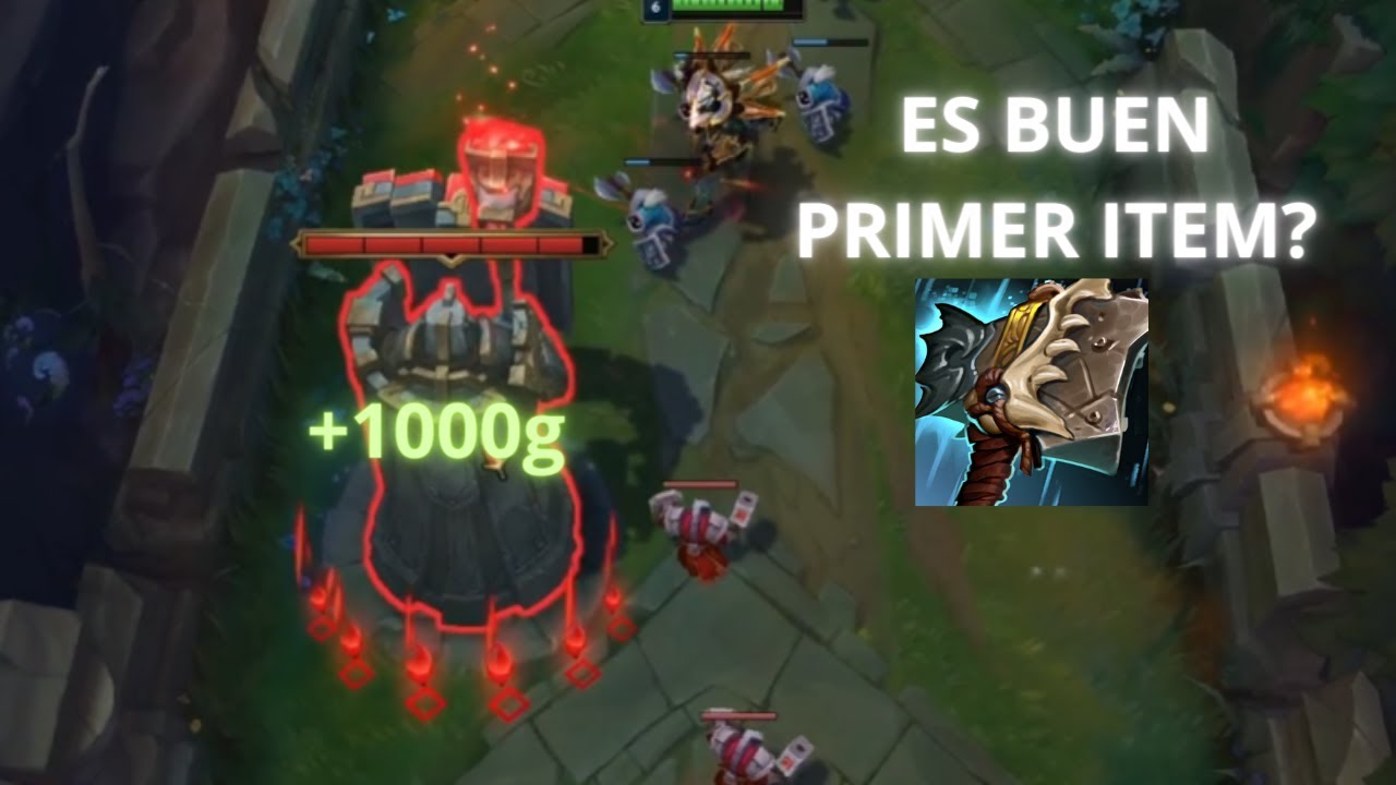Es buena idea hacerse el rompecascos de primer item? Sett VS Veigar ...