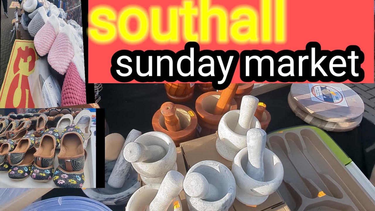 southall Sunday market|| Punjabi in London|| UK student|| budhbazar ...