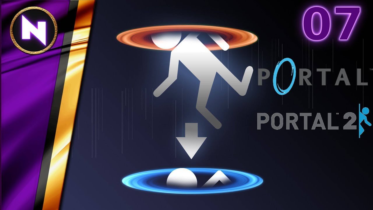 Portal 2 #7 MOON ROCK GOO - YouTube