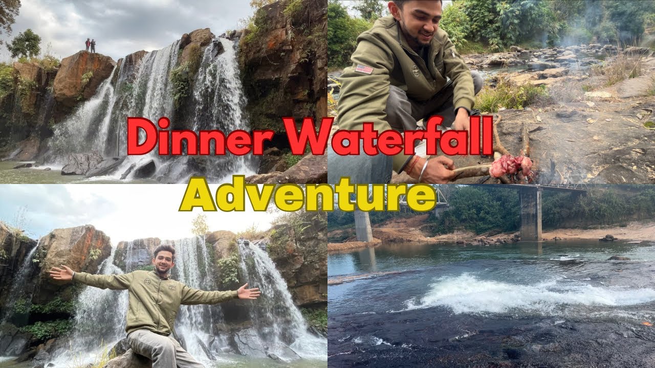 Adventure trip With Fun || Dinner Waterfall || HOW I ENJOY MY TRIP ...