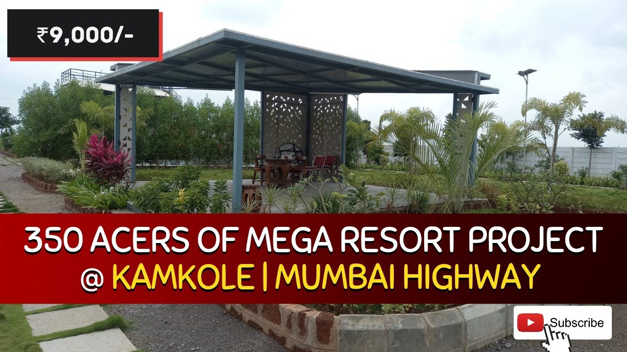 Residential Open Plots at Kamkole || Open Plots in mumbai highway - YouTube