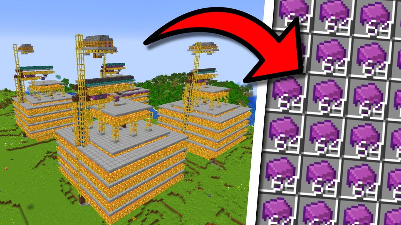 I Built The Ultimate Shulker Farm in Survival Minecraft! - YouTube
