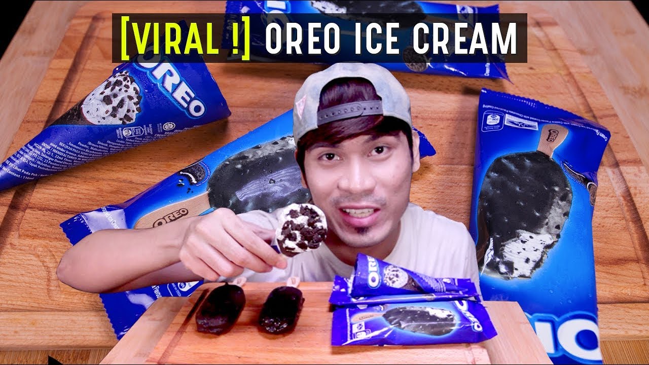 [VIRAL!] OREO ICE CREAM | EATING SHOW MUKBANG W/ ASMR CRISP SOUND 🇲🇾 ...