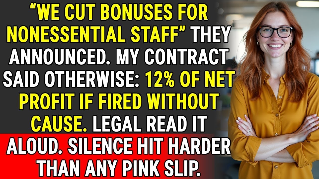She Was Fired Without Cause Her Contract Triggered a $1 7M Payout ♟️ # ...