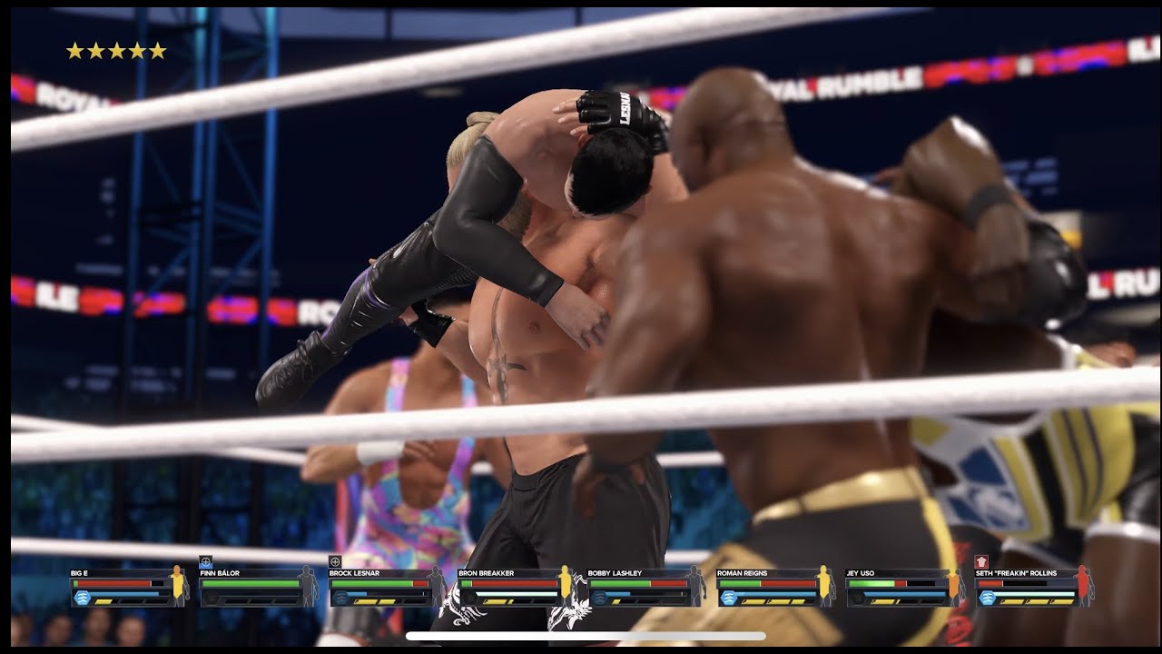 WWE 2K23 ROYAL RUMBLE - 30-MAN - YouTube