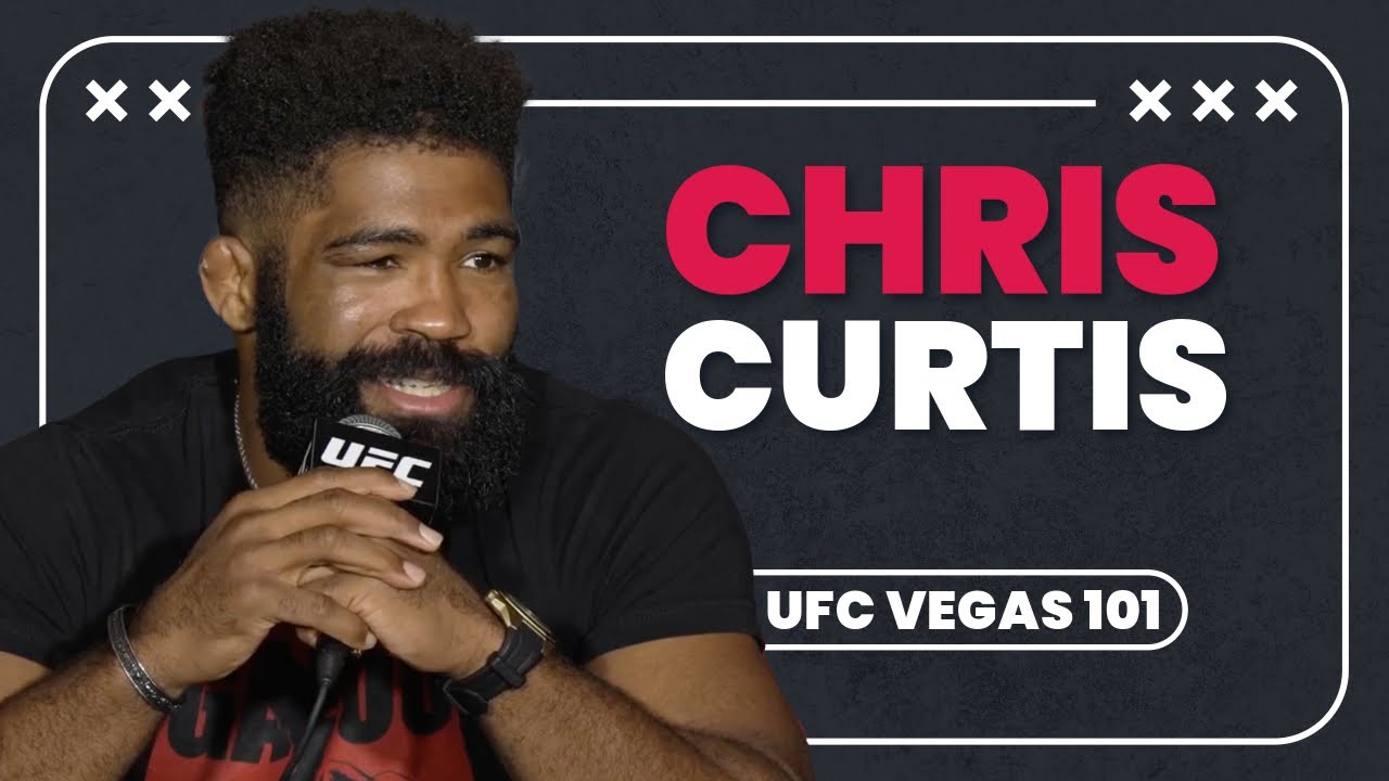Chris Curtis full UFC Vegas 101 pre-fight media day interview - YouTube