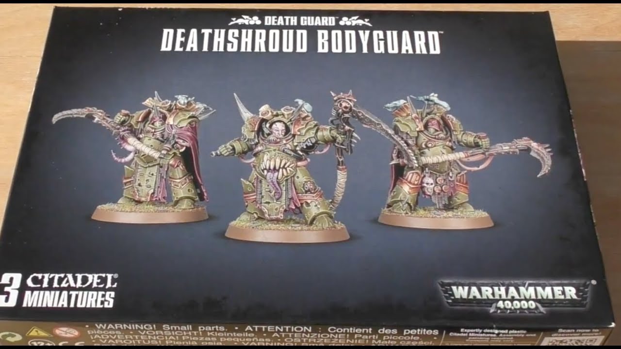 Death Guard - Deathshroud Terminators - Unboxing (WH40K) - YouTube