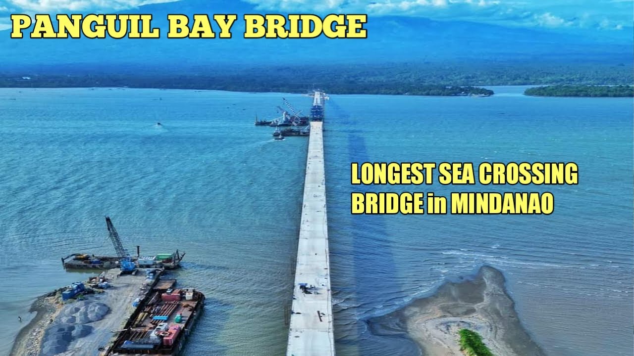 Panguil Bay Bridge Progress Update! The Longest Sea Crossing Bridge In ...