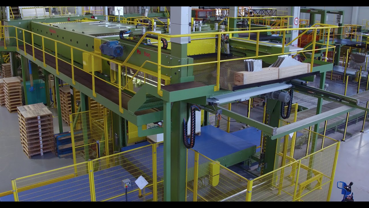 AUTOMATIC PAPER SHEETING MACHINE & PALLETIZING LINE - YouTube