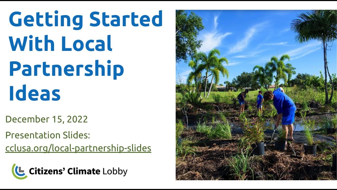 CCL Training: Getting Started With Local Partnership Ideas - YouTube