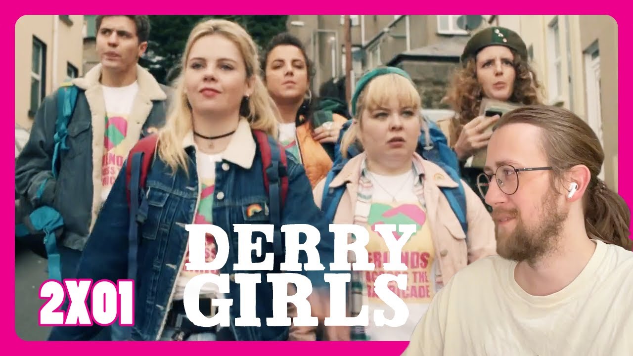 I LOVE THEM! - Derry Girls 2X01 - 'Across the Barricade' Reaction - YouTube