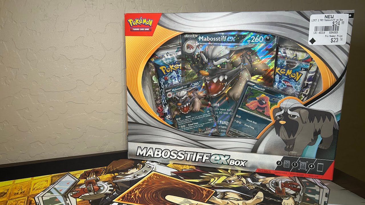 Pokemon Mabosstiff ex Box Opening!!! - YouTube