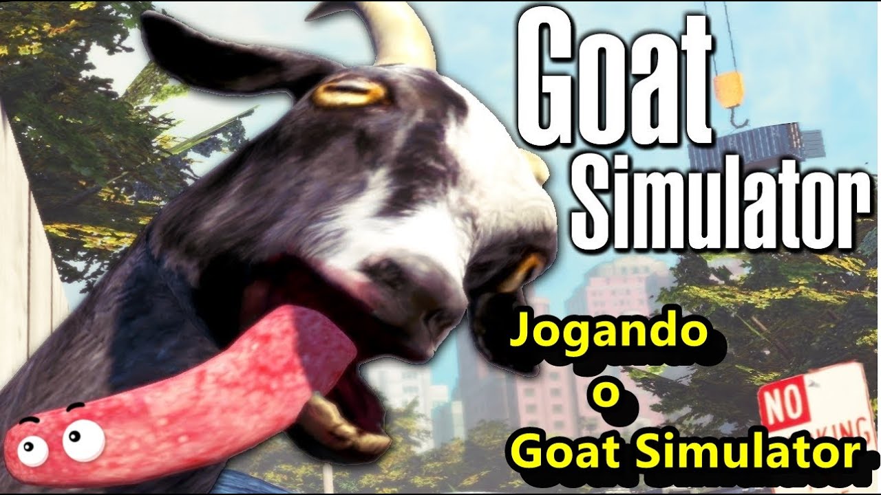 Goat Simulator testando o jogo - YouTube