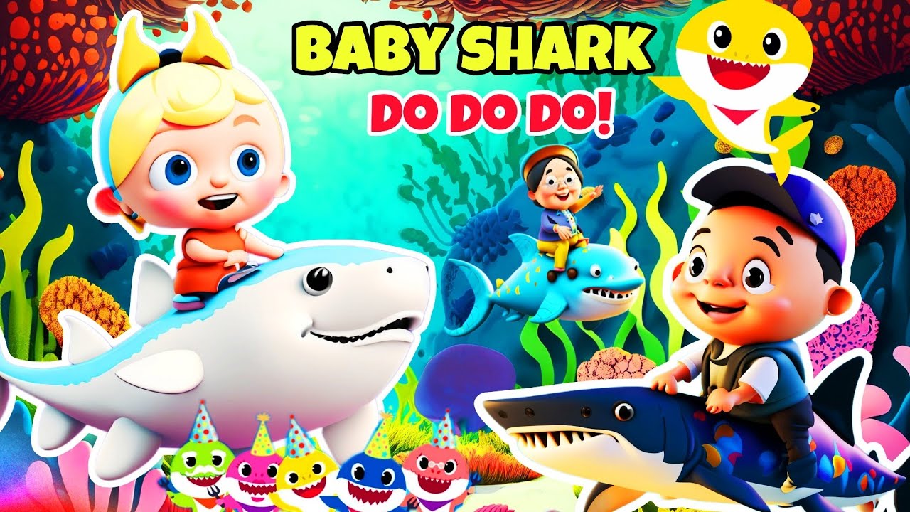 Baby Shark do do do do song | Baby shark doo doo doo doo nursery rhymes and songs #kidsvideo ...