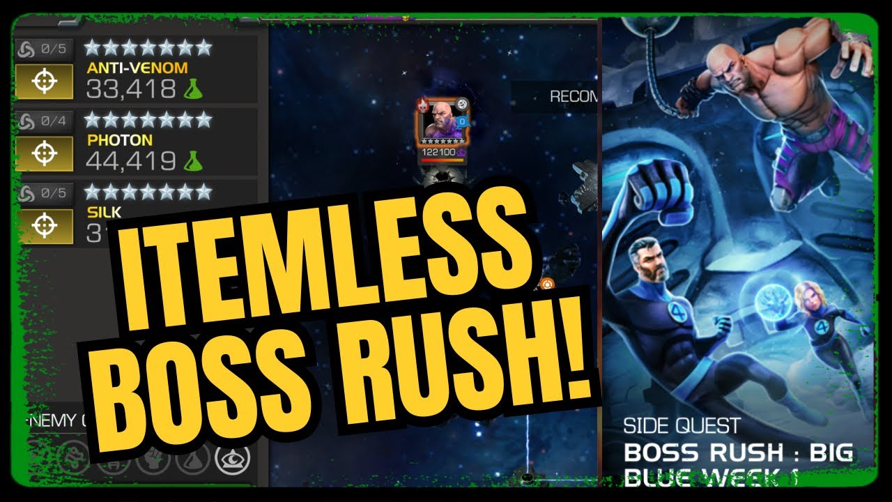 Itemless Boss Rush Clear! Big Blue Week 1! - YouTube