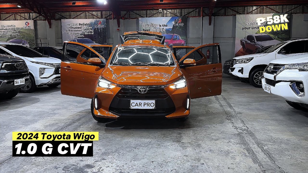 2024 Toyota Wigo 1.0 G CVT Video Demo - YouTube