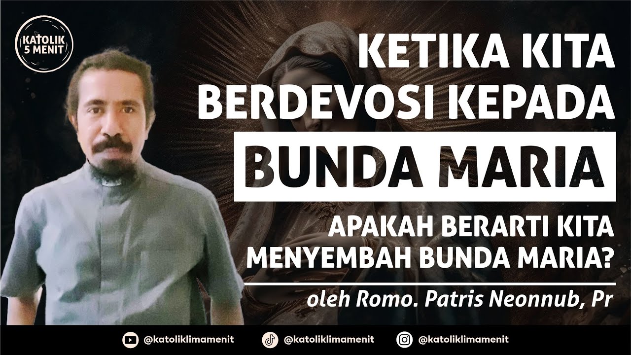 Romo Patris Allegro: Devosi kepada Bunda Maria, apakah berarti ...