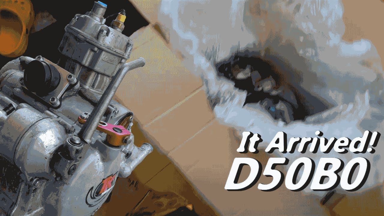 Guess what just Arrived! - Derbi D50B0 Engine - YouTube