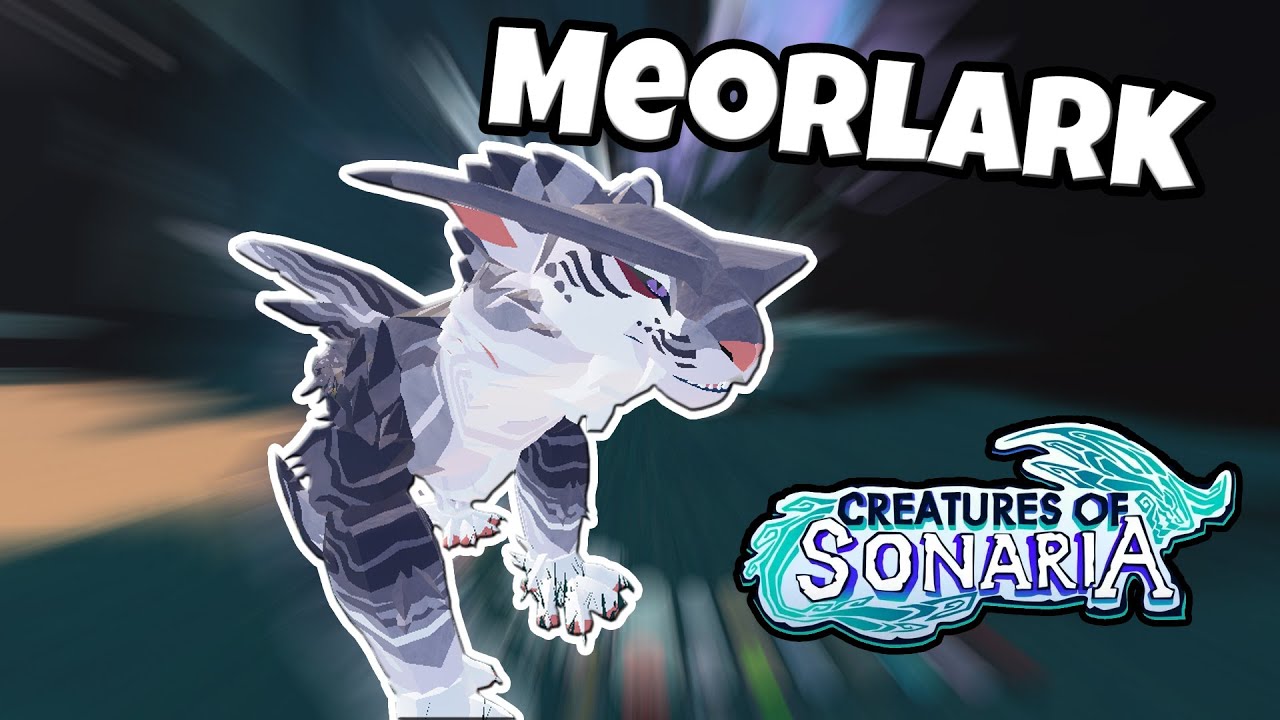 Creature Meorlark "Showcase" - Creatures Of Sonaria - YouTube