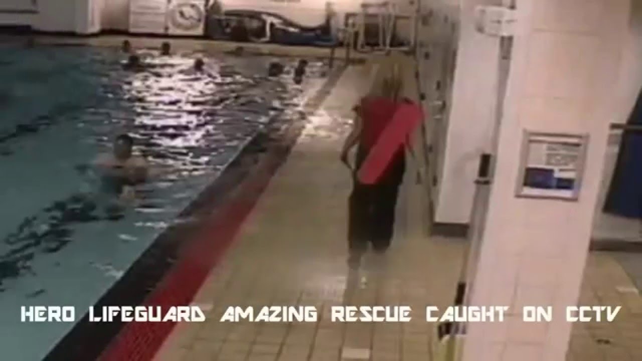 HERO LIFEGUARD AMAZING RESCUE CAUGHT ON CCTV - YouTube