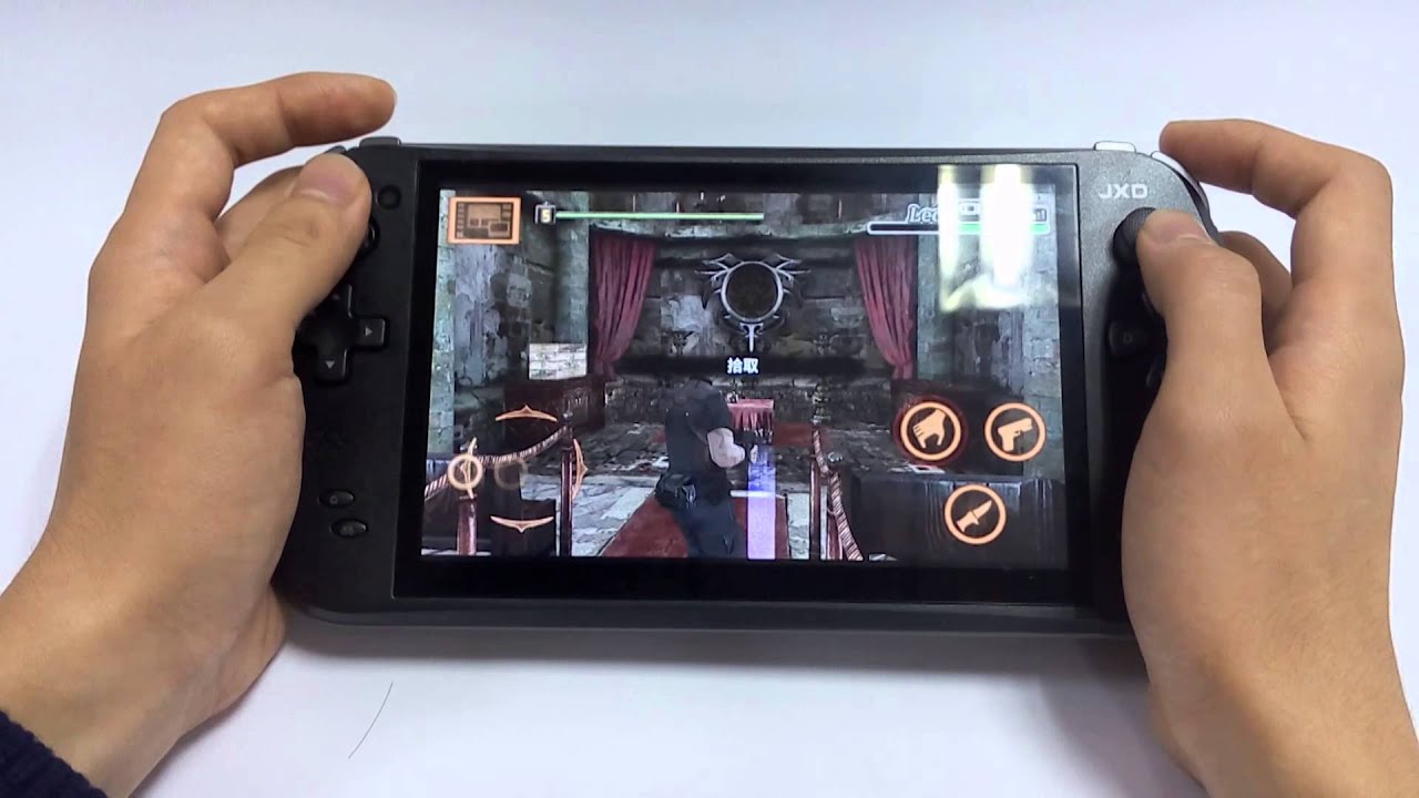 JXD S7800b Console Review-Gameplay/Walkthrough for Resident Evil 4 Part ...