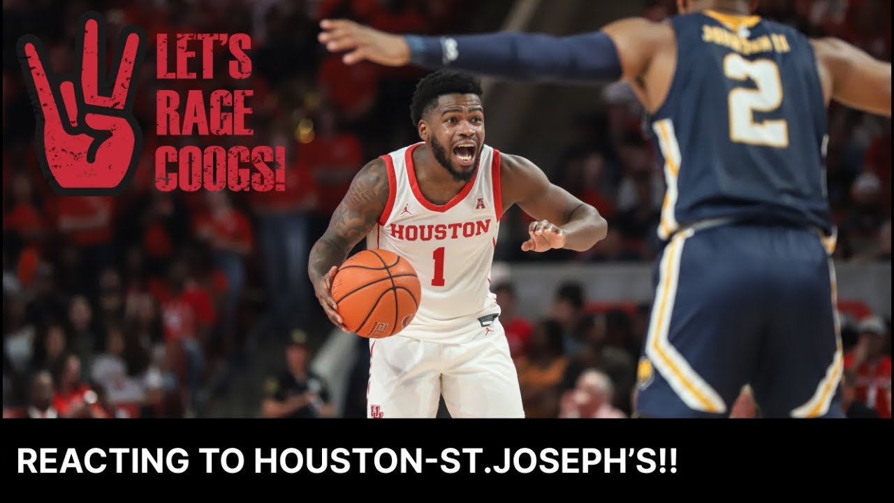 Let's Rage Coogs basketball! Reacting to No. 3 Houston's 81-55 win over ...