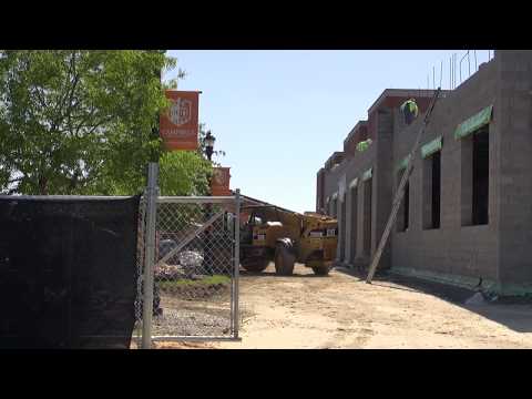 Campbell Wrestling - New Wrestling Complex Construction - 6/6/18