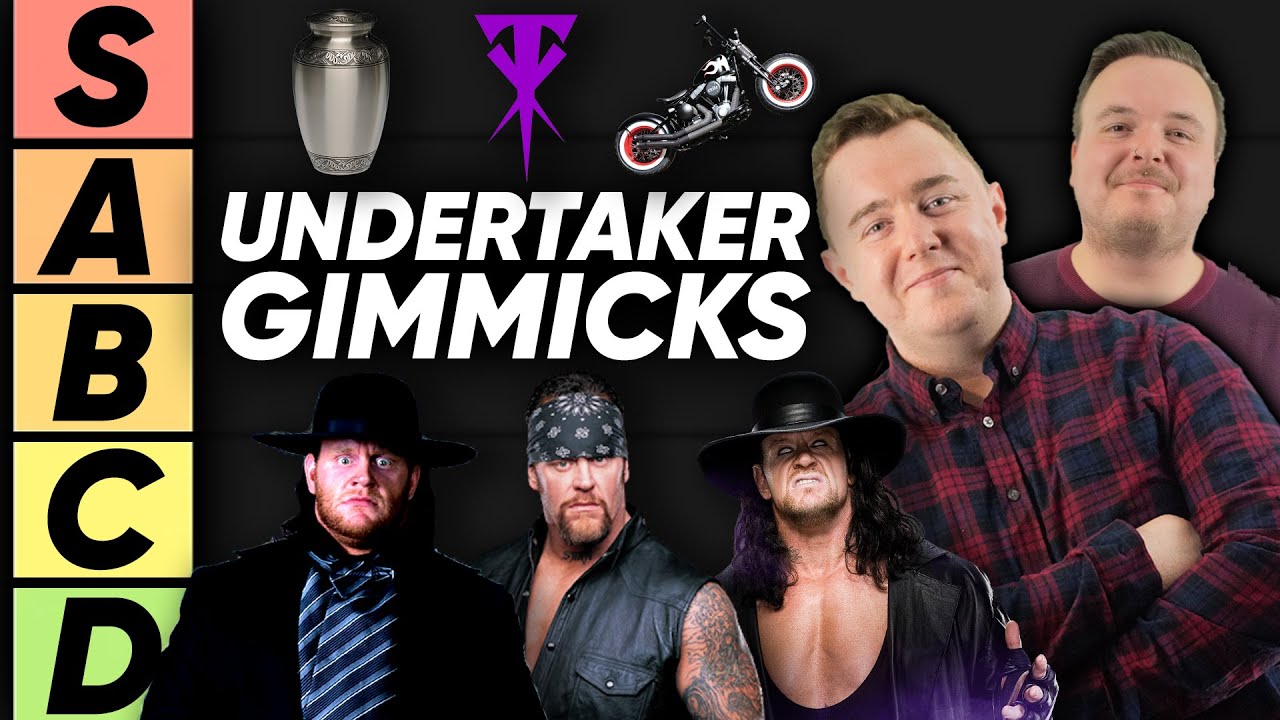 TIER LIST: Undertaker's Gimmicks - YouTube