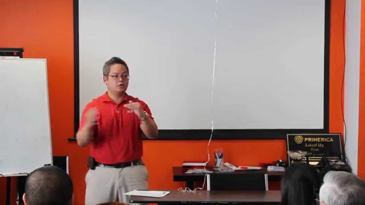 Primerica RVP Mark Cacayuran's Speech Part 2 - YouTube