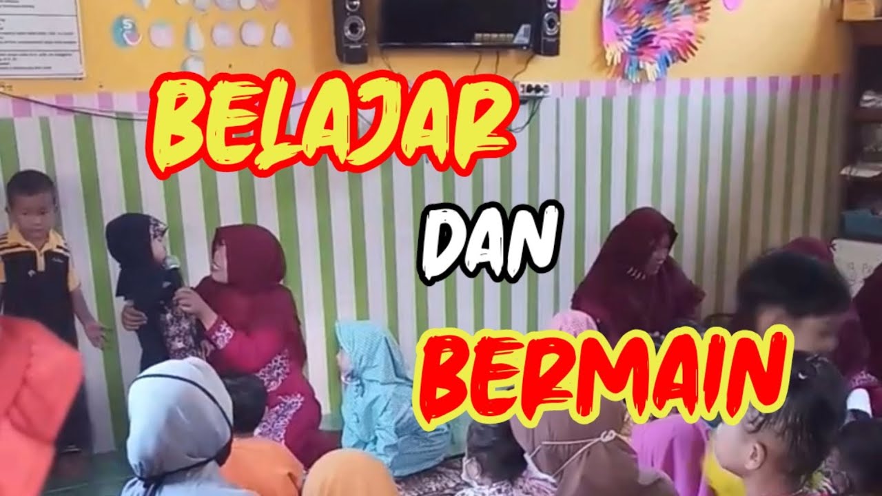Bermain sambil belajar || paud kecil - YouTube