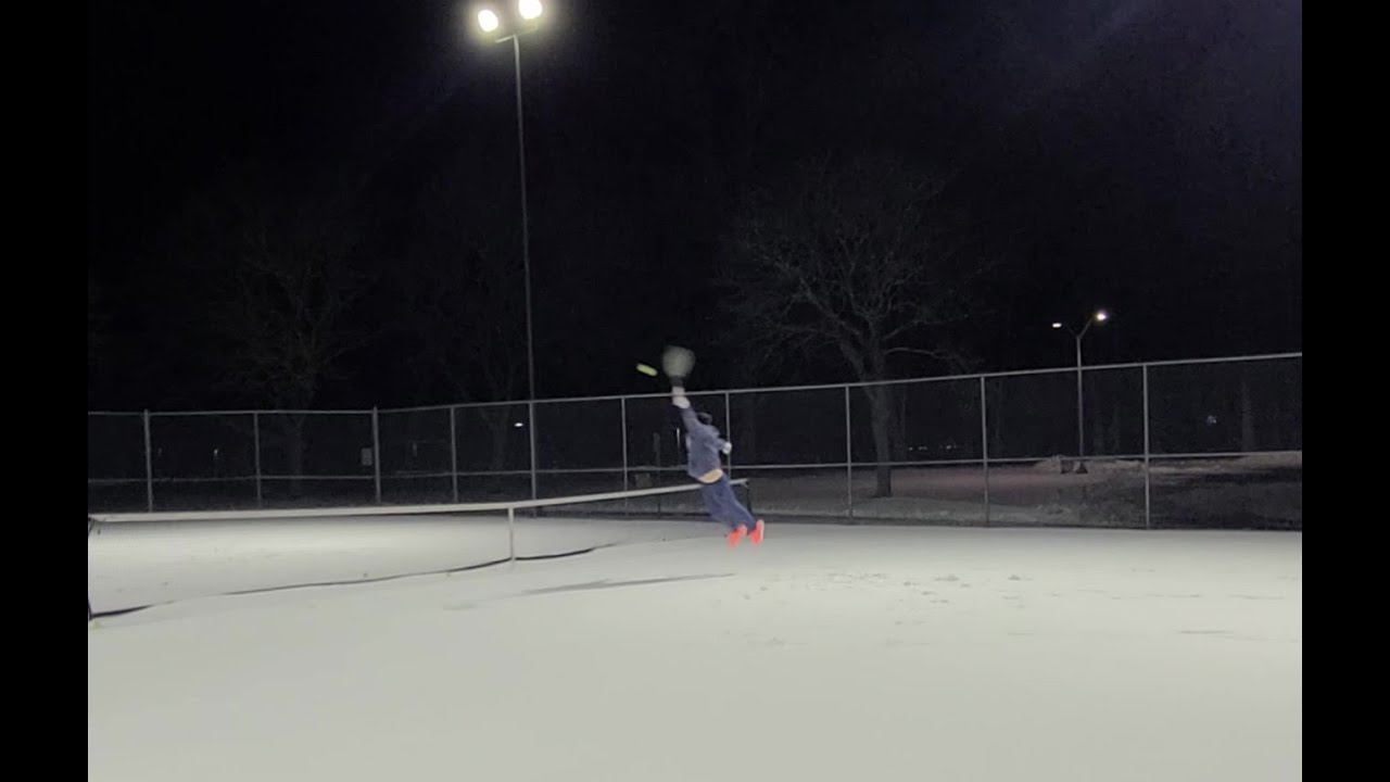 Topspin Tennis Snow Match - YouTube
