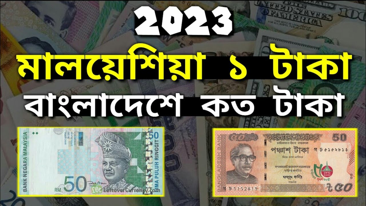  Malaysia 1 Ringgit Bangladeshi