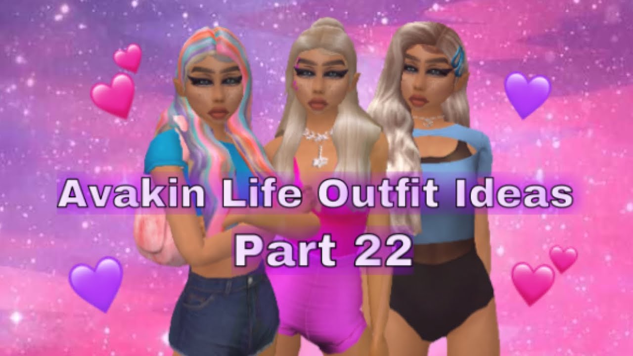 Avakin Life Outfit Ideas - Part 22 👽 - YouTube